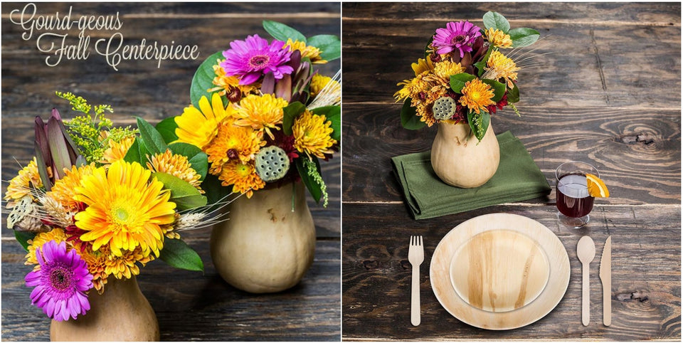 Fall's Finest: Gourd-geous Table Centerpiece | Smarty Had A Party