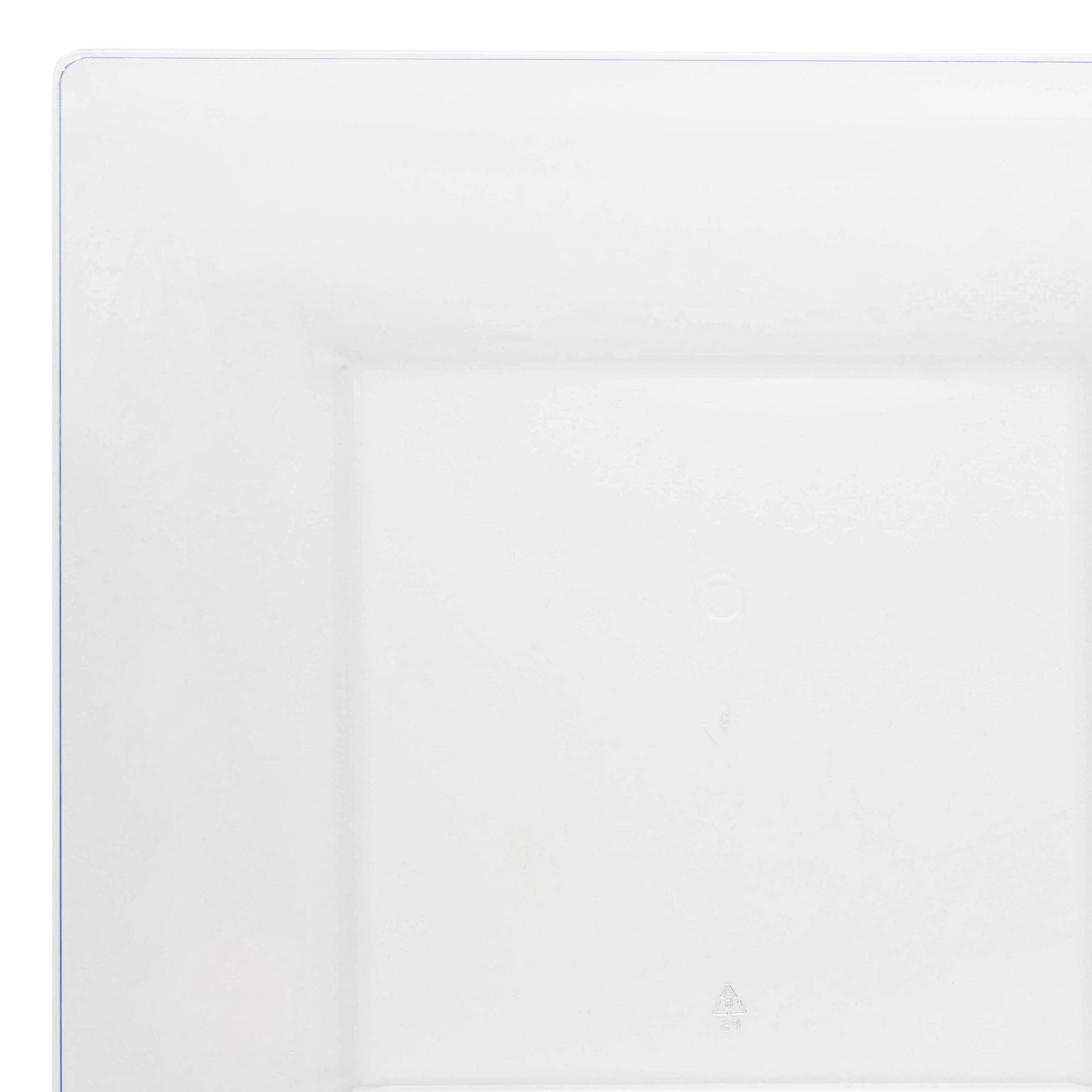Plastic Plates - Clear Square Dinner Plate | Smarty Had A Party