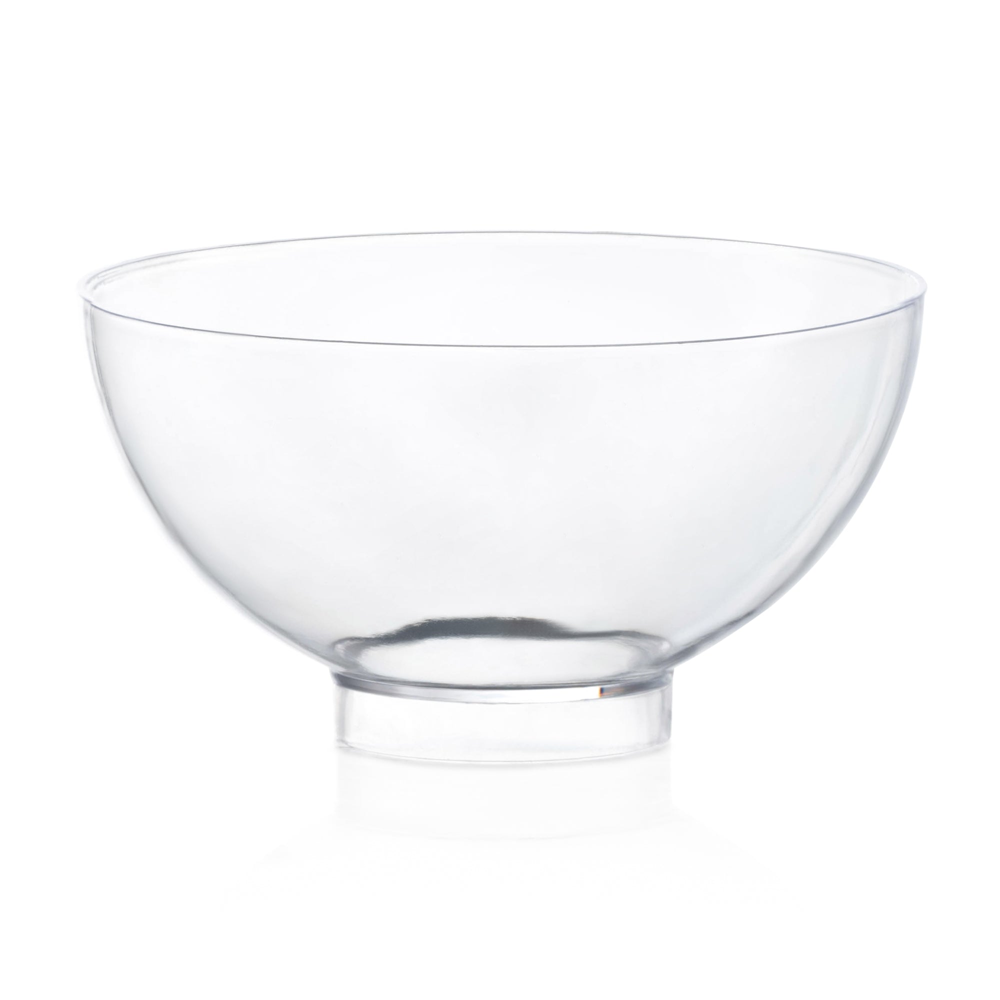Plastic Bowl - Clear Round Disposable Mini Bowl | Smarty Had A Party