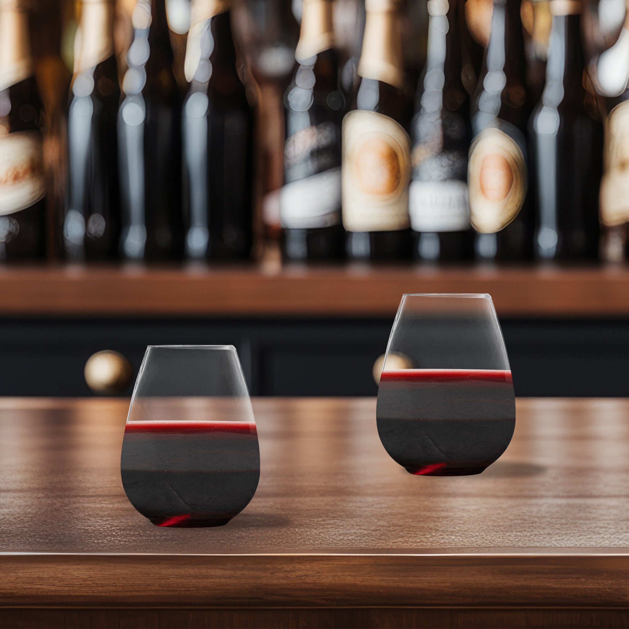Plastic Glasses - Clear Stemless Mini Goblets | Smarty Had A Party