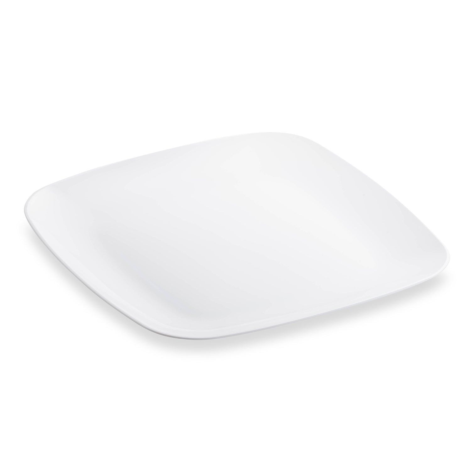 Flat Rounded Square | Flat Plastic Dinnerware | Smarty Had A Party ...