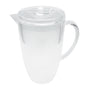 Plastic Pitchers - Clear Ribbed Pitchers | Smarty Had A Party