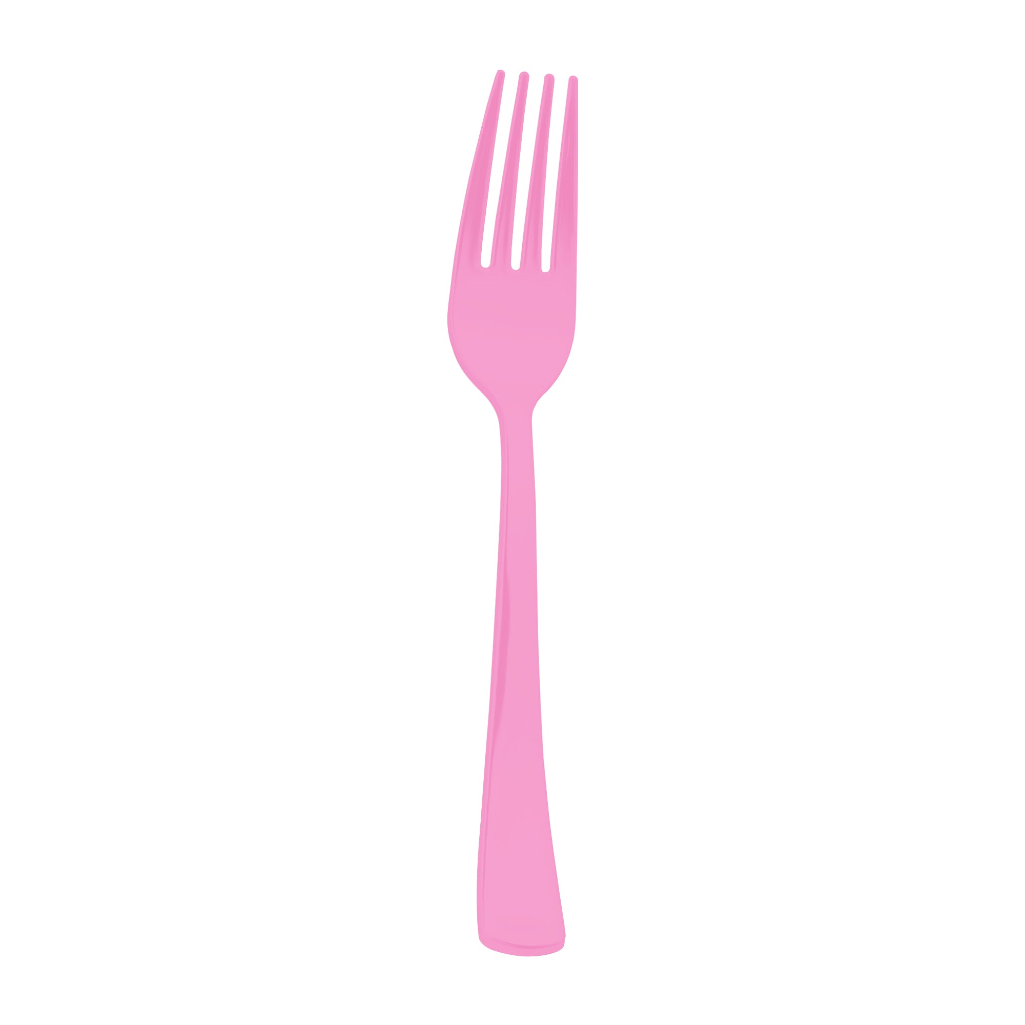 Plastic Fork - Pink Plastic Party Forks | Smarty Had A Party