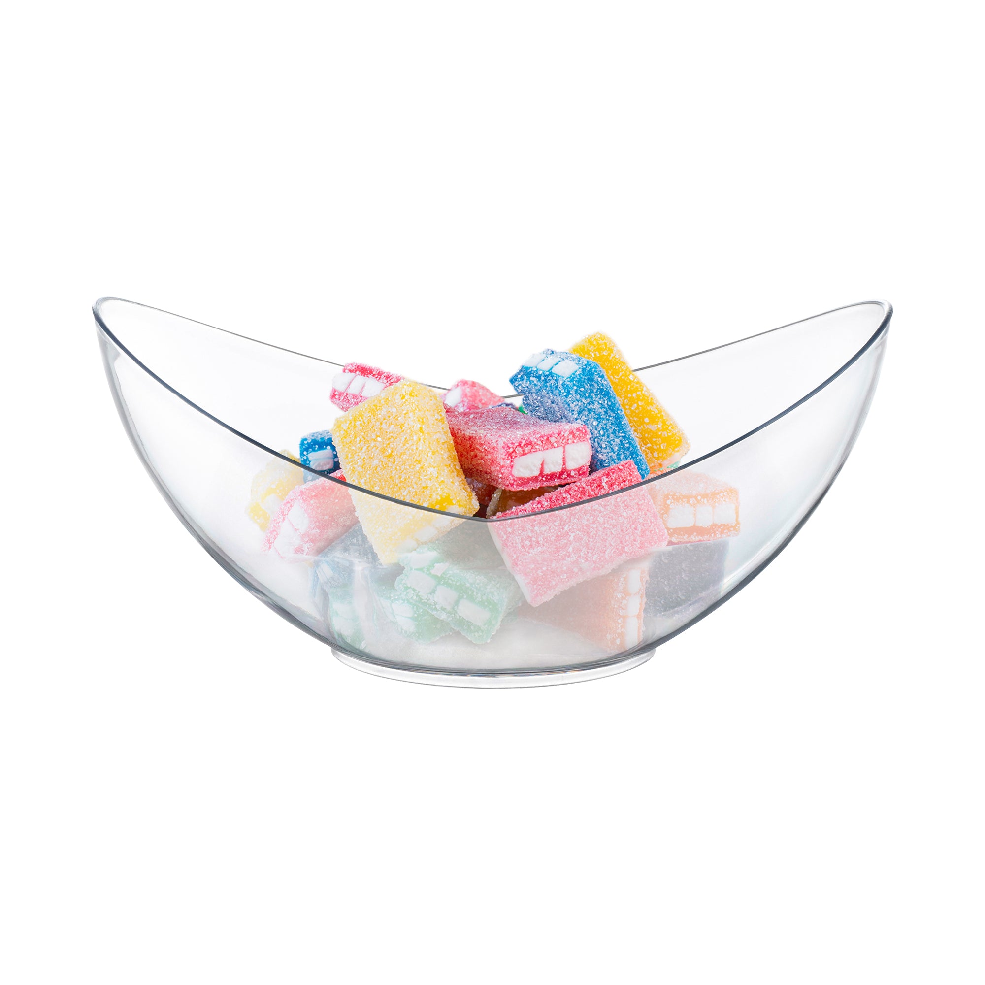 Plastic Tureens - Clear Big Concave Tureens | Smarty Had A Party