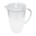 Plastic Pitchers - Clear Ribbed Pitchers | Smarty Had A Party