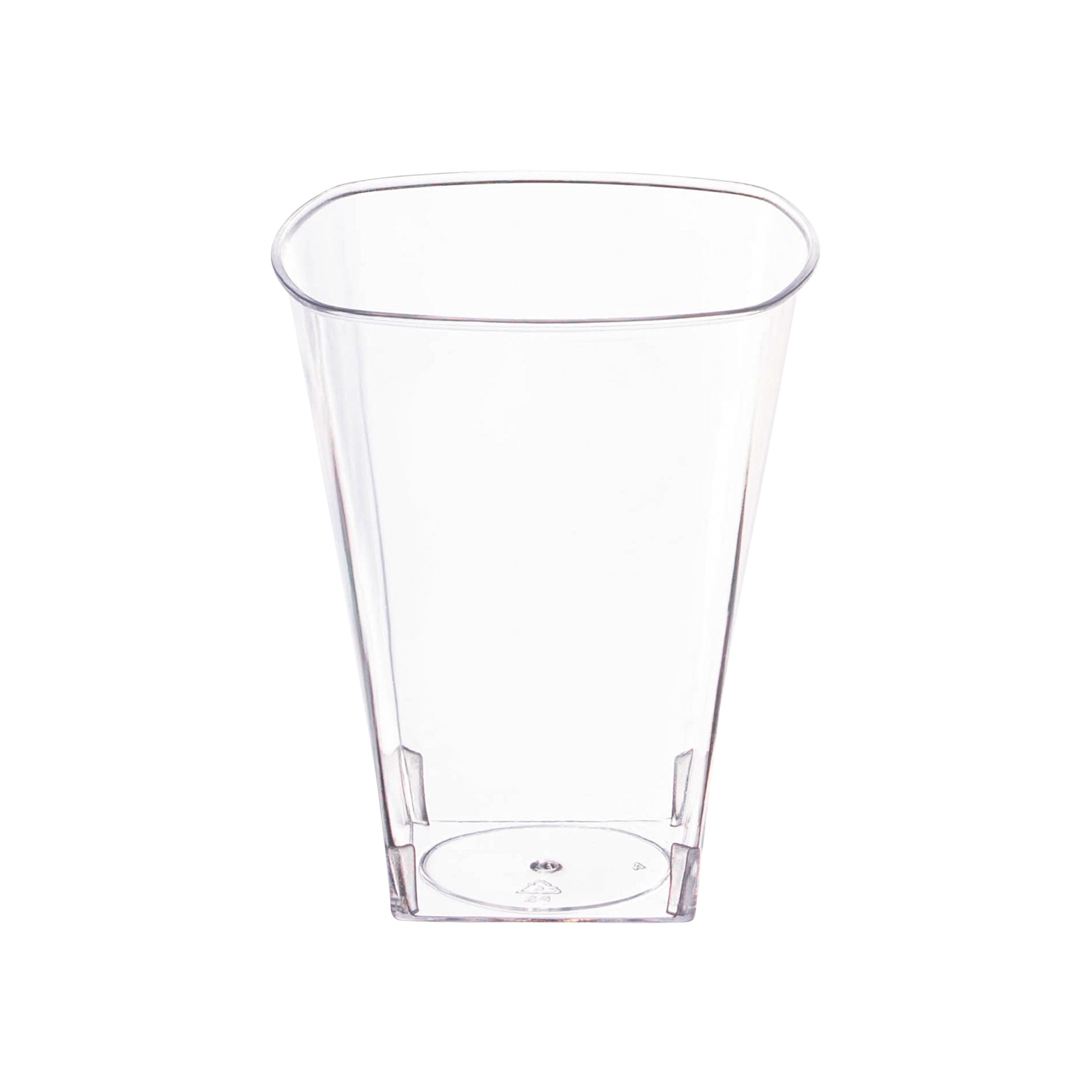 Plastic Cups - Clear Square Drinking Cups | Smarty Had A Party