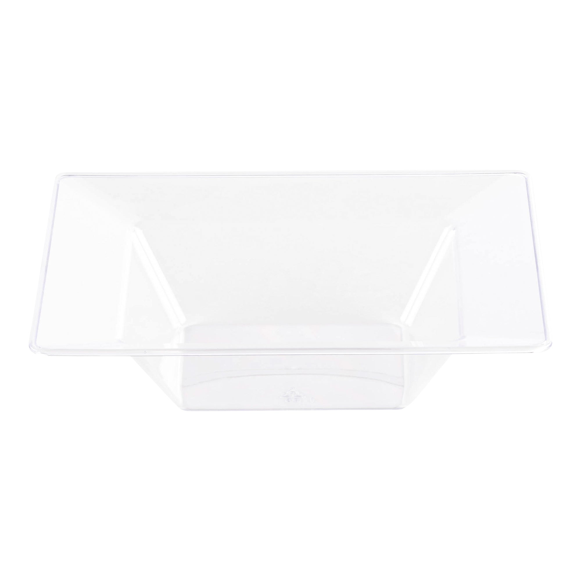 Plastic Bowl - Clear Square Dessert Bowls | Smarty Had A Party