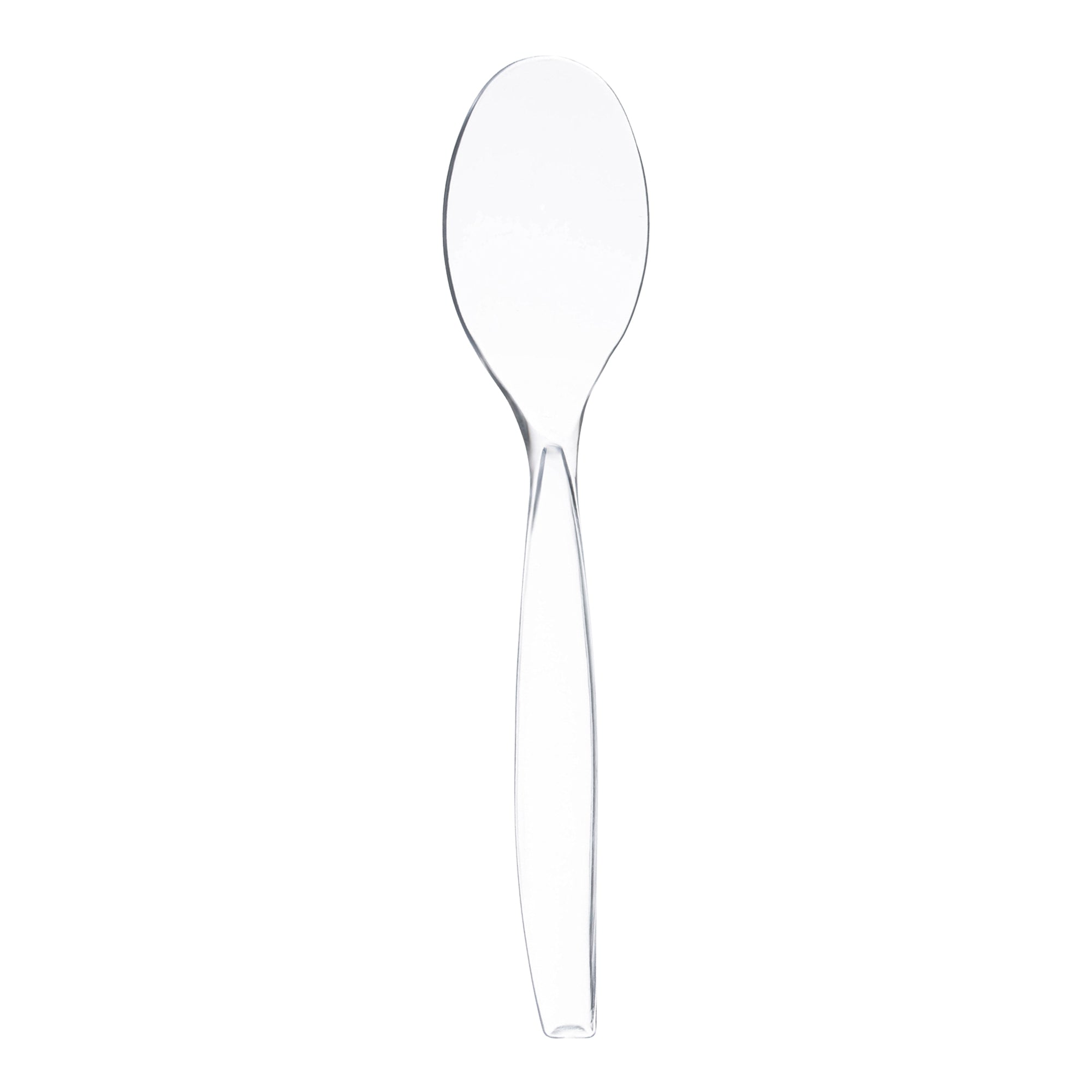 Plastic Spoon - Clear Plastic Serving Spoons | Smarty Had A Party