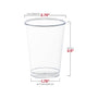 Plastic Cup - Crystal Clear Round Plastic Cup | Smarty Had A Party