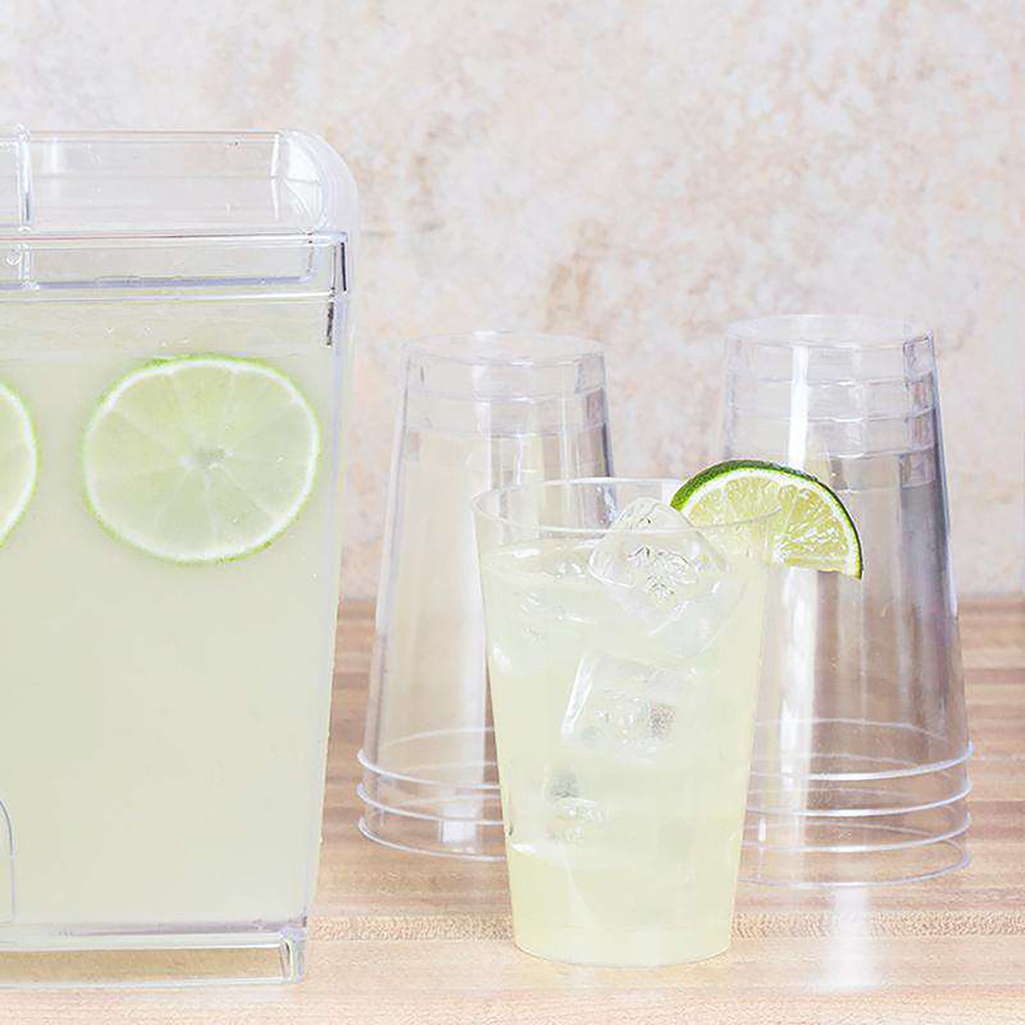 Plastic Cups - Round Crystal Clear Party Cups | Smarty Had A Party