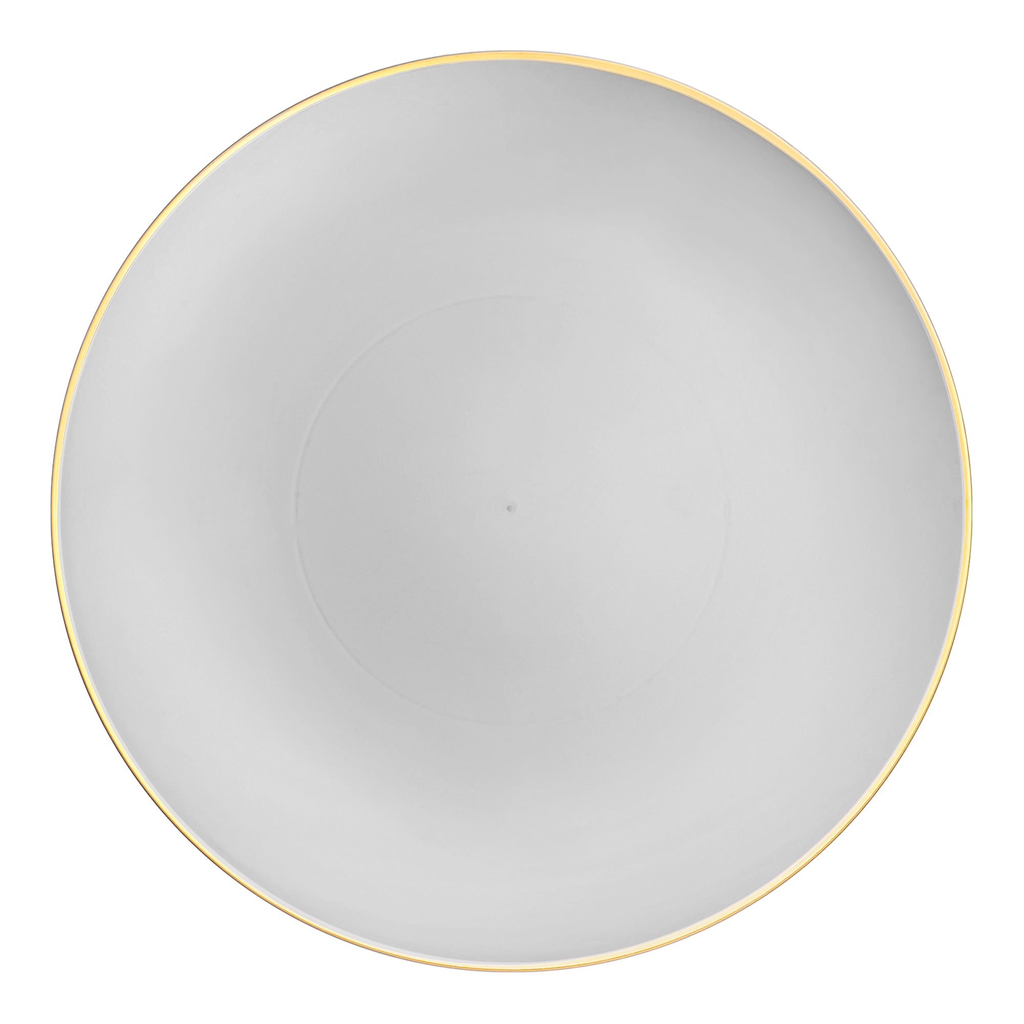 Plastic Plates - Gray Organic Dinner Plates | Smarty Had A Party