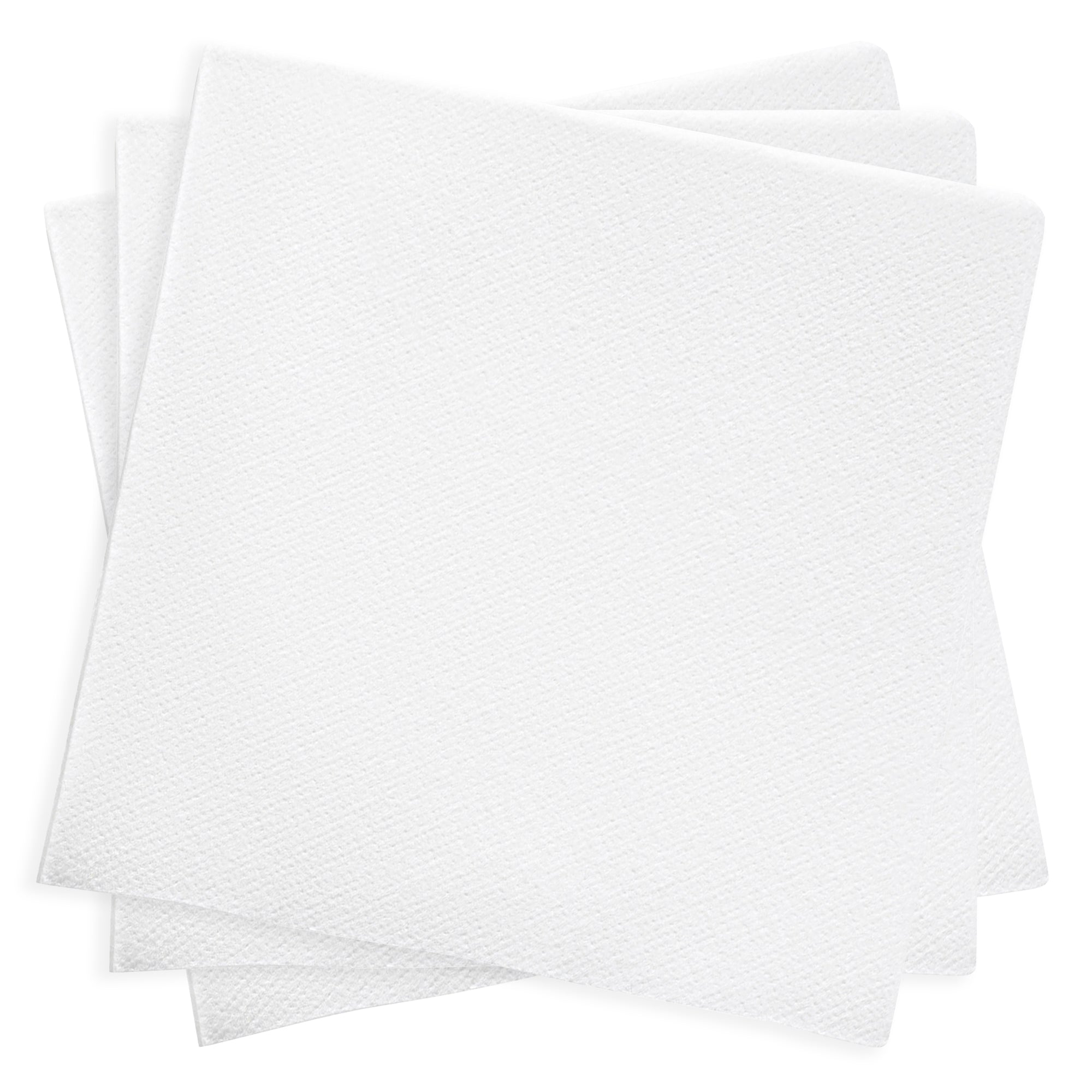 Paper Napkins - White Linen-Like Cocktail Napkins | Smarty Had A Party