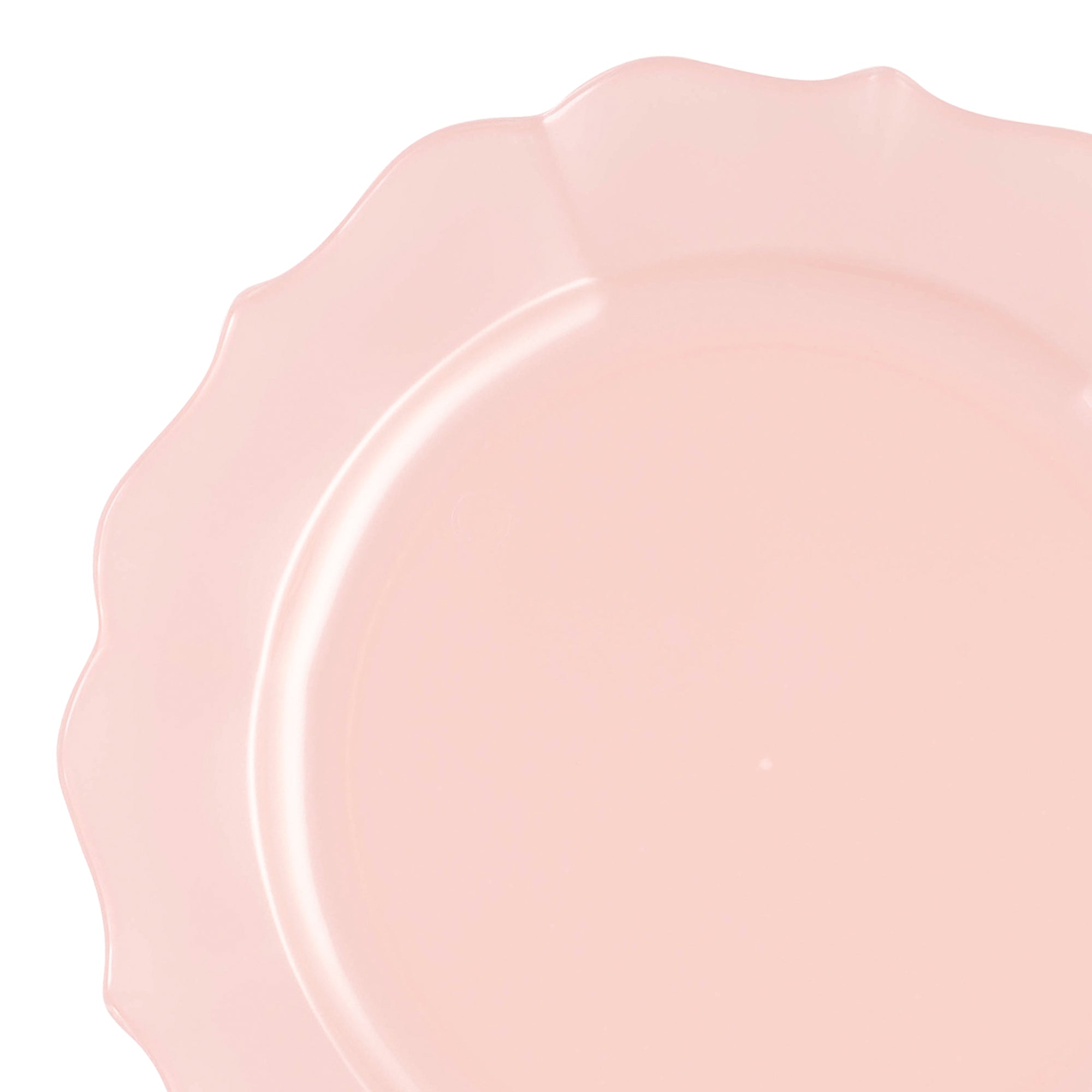 Plastic Plate - Pearl Pink Dinner Plates | Smarty Had A Party