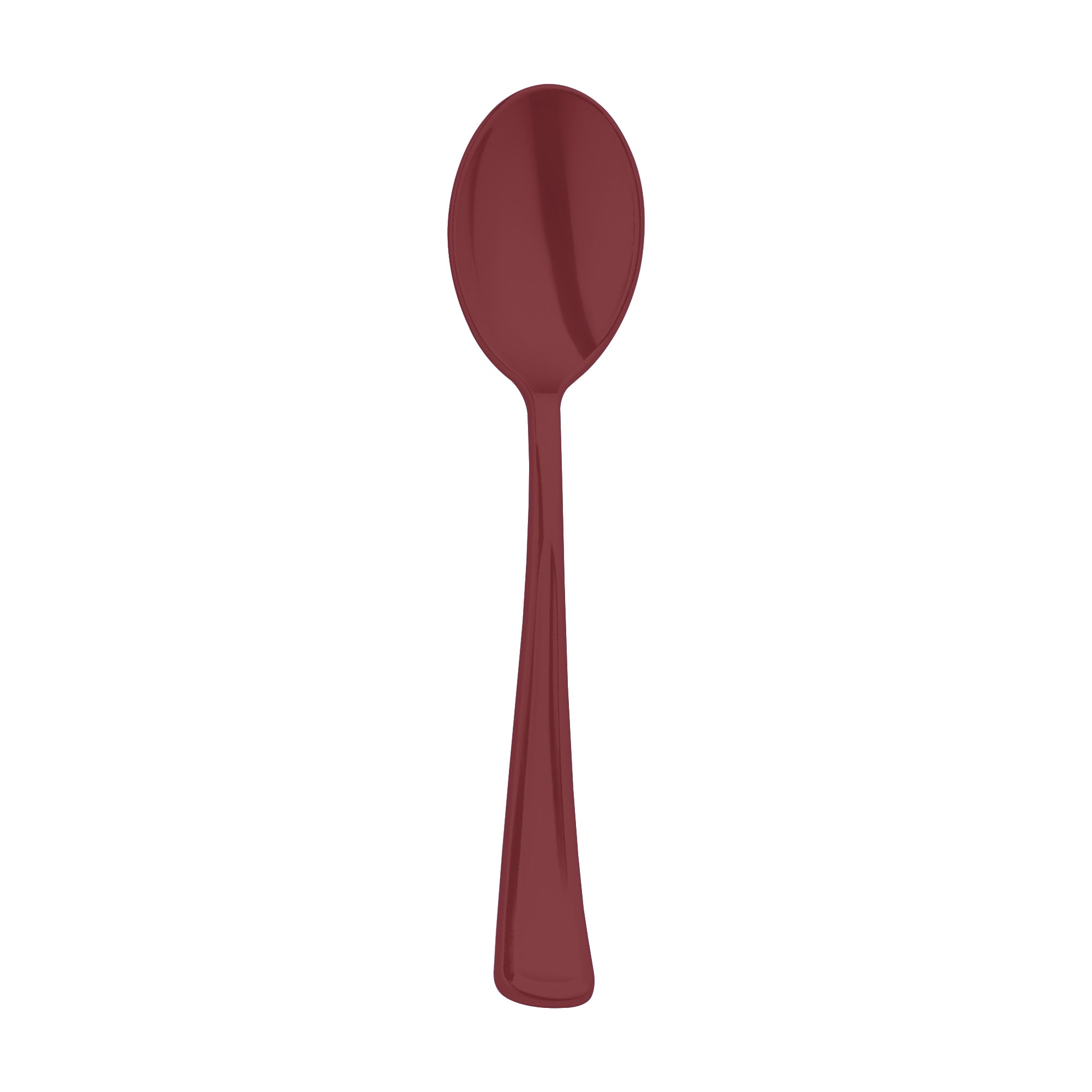 Plastic Spoon - Red Plastic Party Spoons | Smarty Had A Party