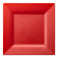 Plastic Plates - Red Square Cake Plates | Smarty Had A Party