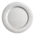 Paper Plates - Silver Paper Charger Plates | Smarty Had A Party