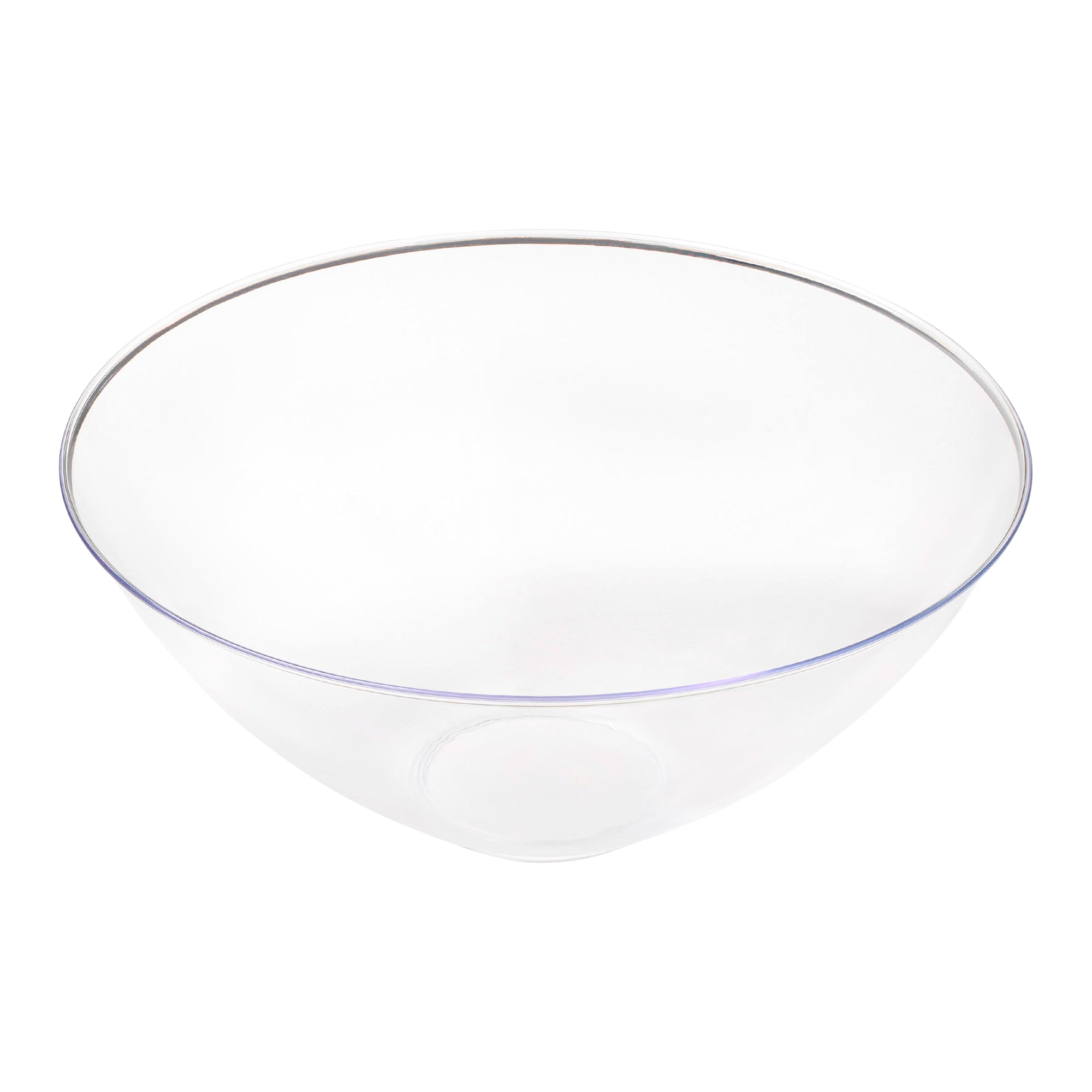 Solid Clear Organic 32 oz. Plastic Bowls | Smarty Had A Party