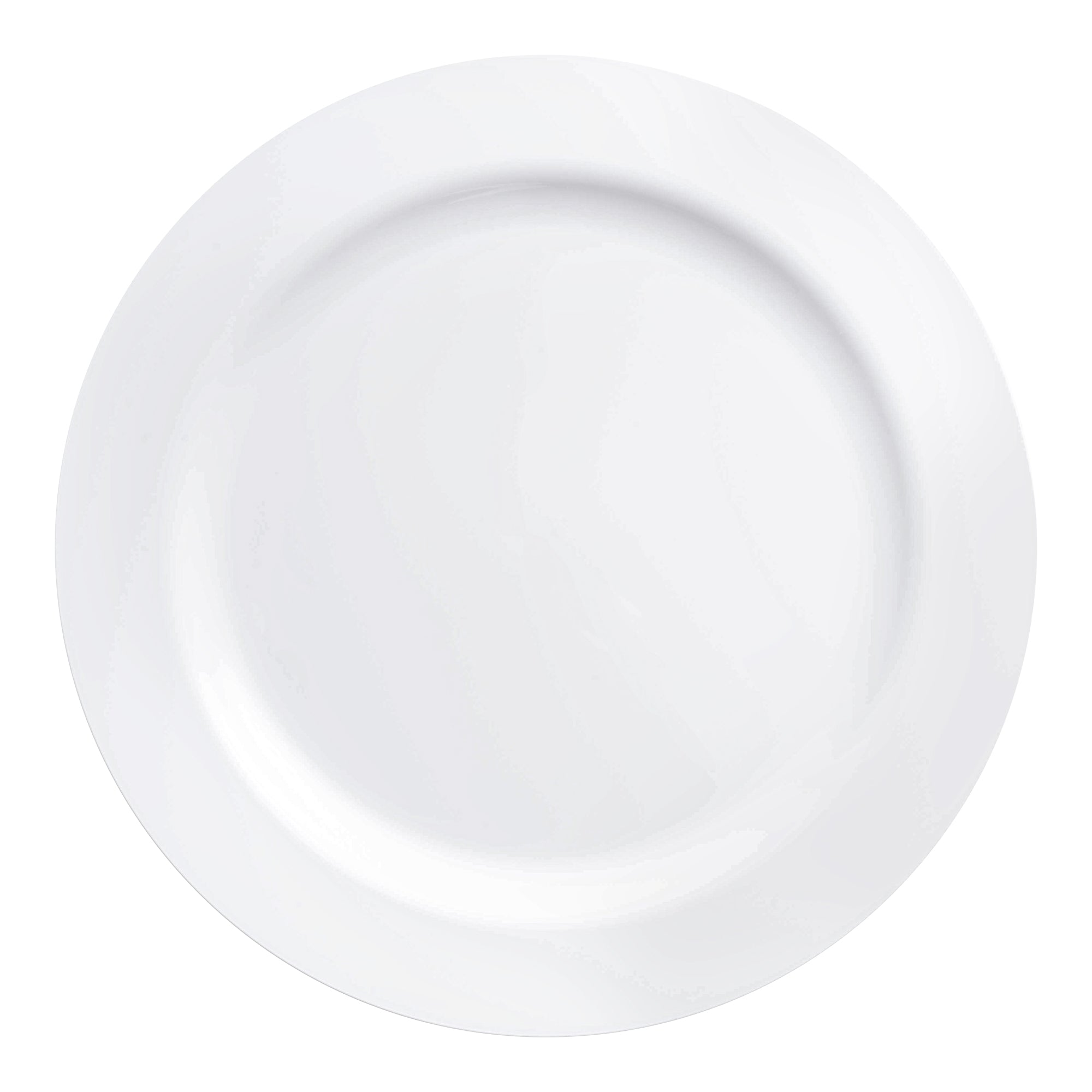 Plastic Plates - White Economy Buffet Plates | Smarty Had A Party